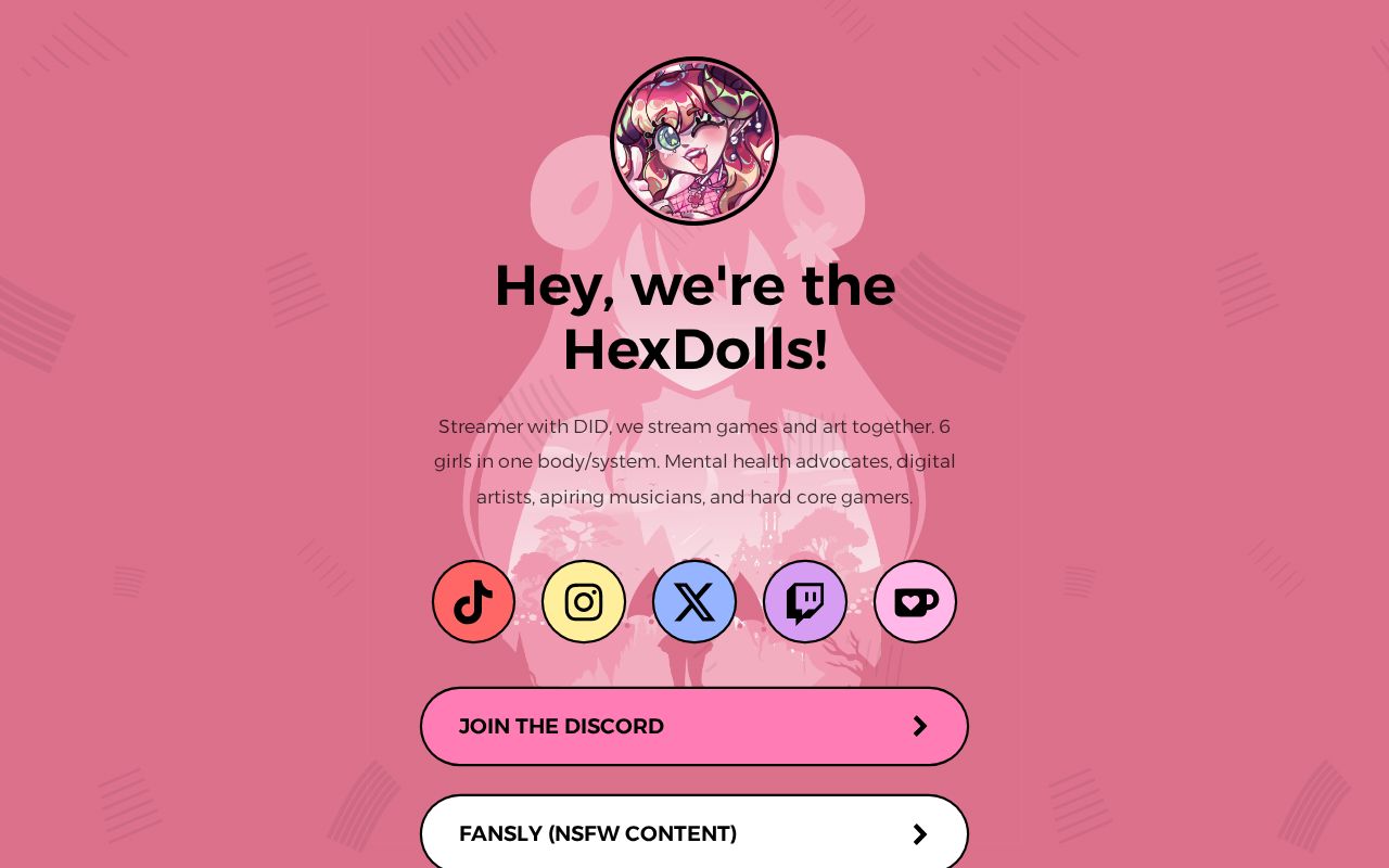 HexDolls Social Media